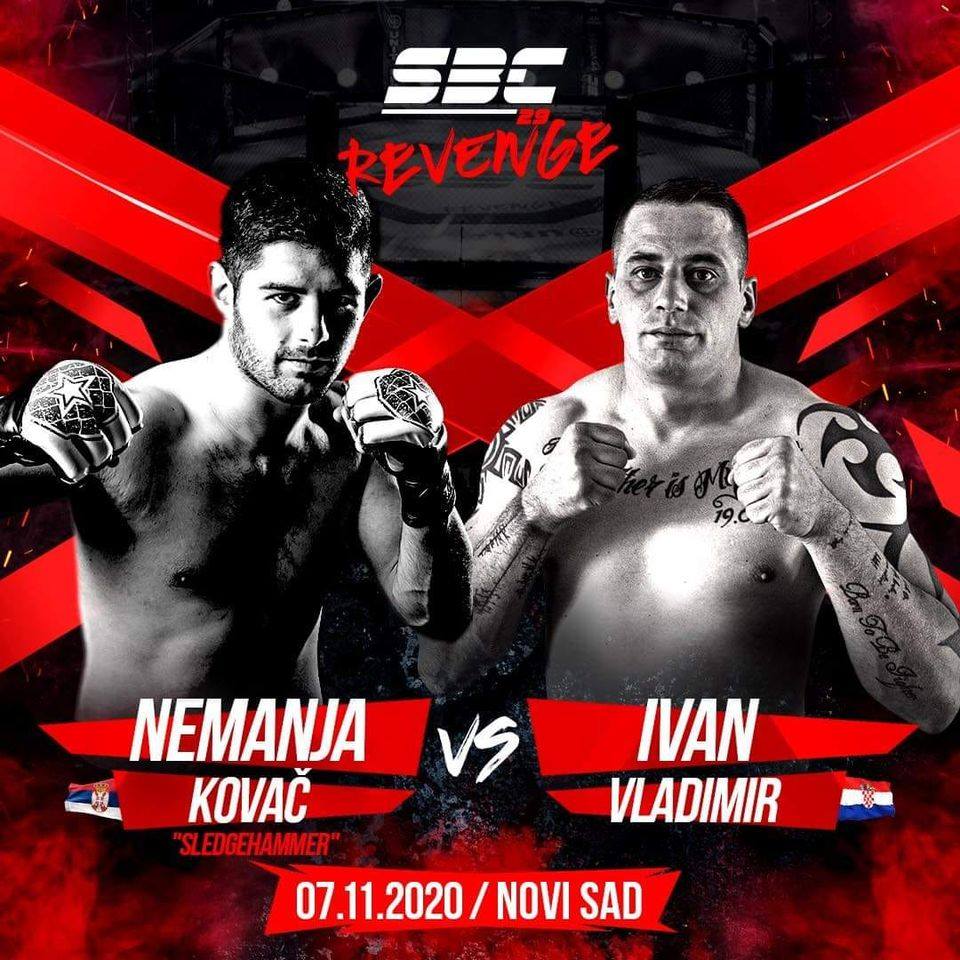 INTERNACIONALNA MMA MANIFESTACIJA SBC 29 REVENGE Ivan Vladimir vraća se ...