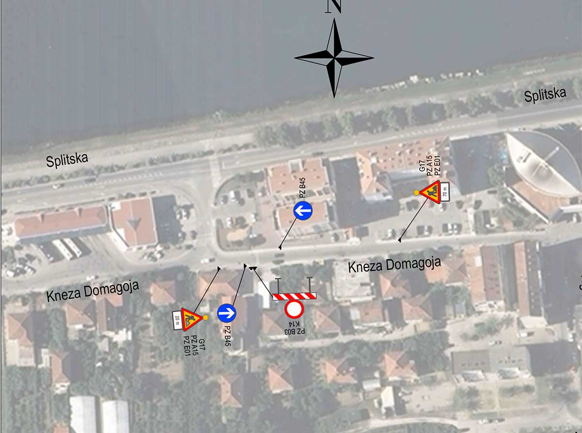 AGLOMERACIJA GRADA METKOVIĆ U ponedjeljak započinju radovi u ulicama ...